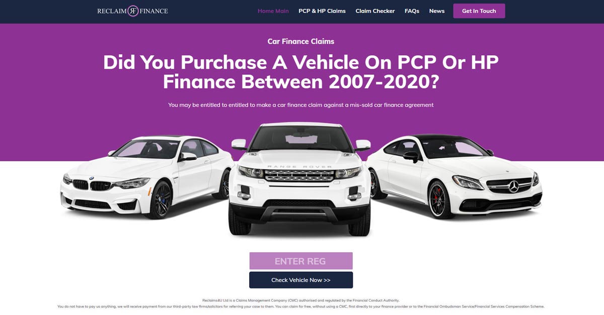 Car Finance Claim | Reclaim Car Finance | Mis Sold Car Finance
